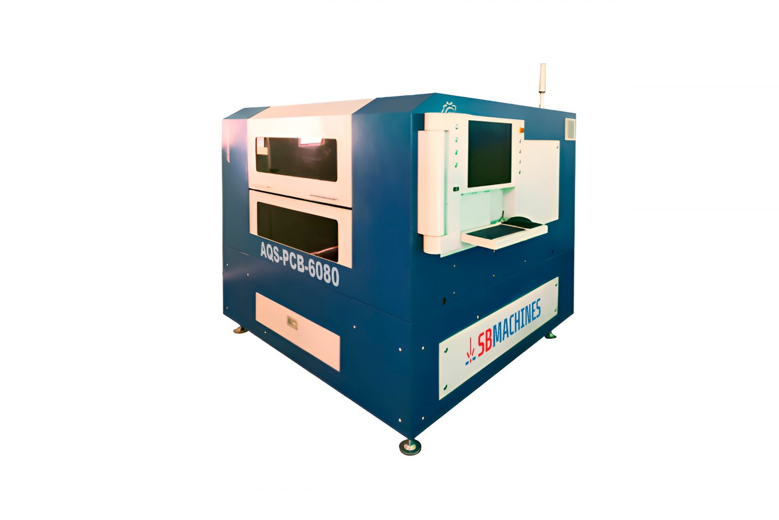 AQS-PCB-6080 Fiber laser cutting machine for precision PCB substrate ...